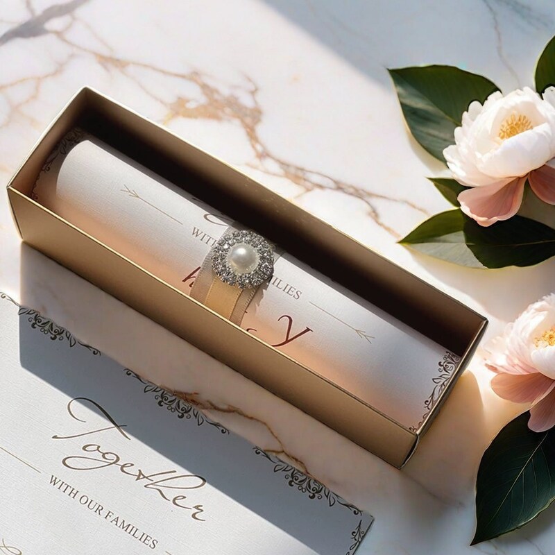 Scroll Invitations - Etsy