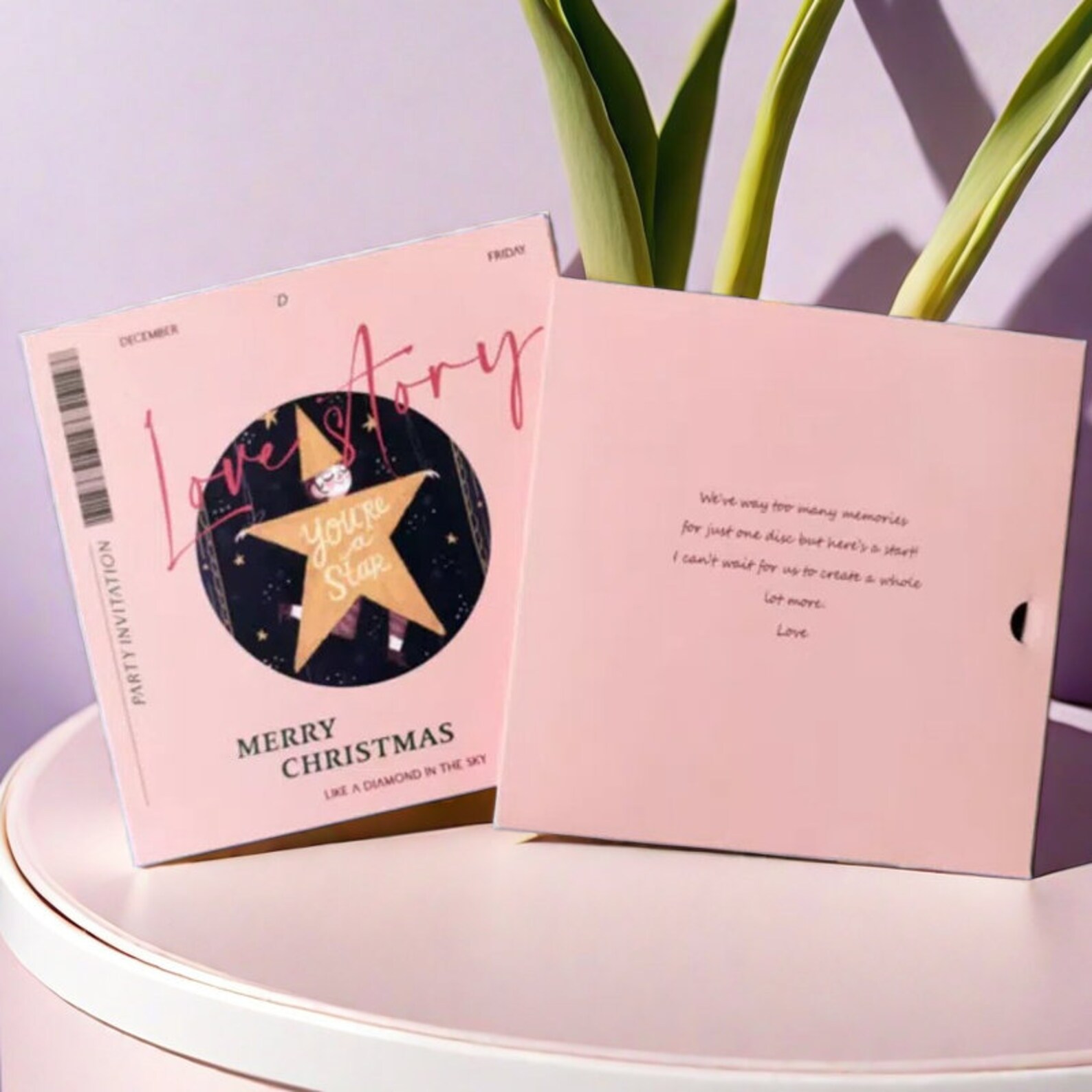 Custom Real Vinyl Wedding Invitation, Custom Music Theme CD Wedding ...