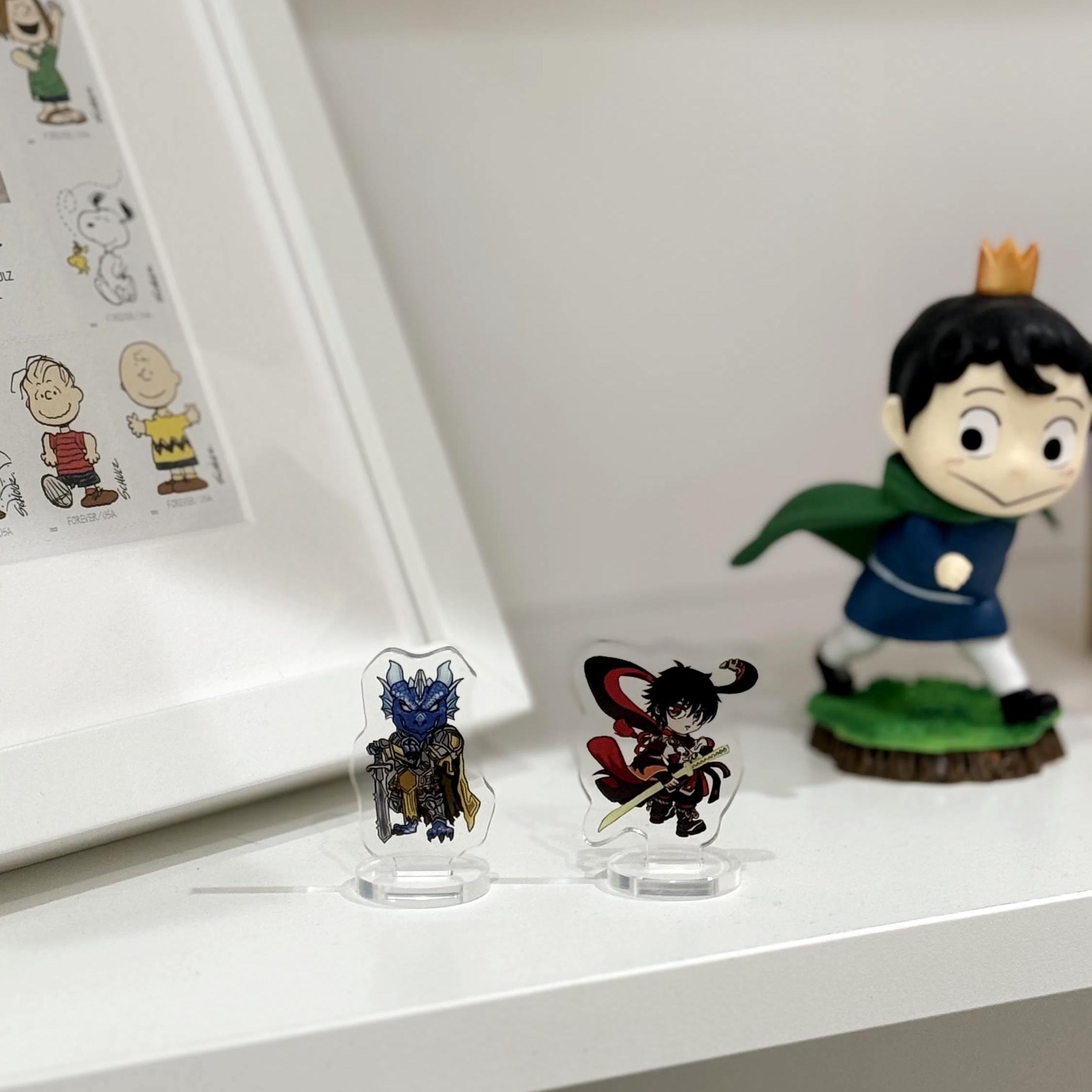 Custom Dnd Character Acrylic Standee Print by Photo, Board Game ...
