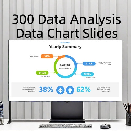 300 Data Analysis Powerpoint Template, 300 Data Statistic Editable ...