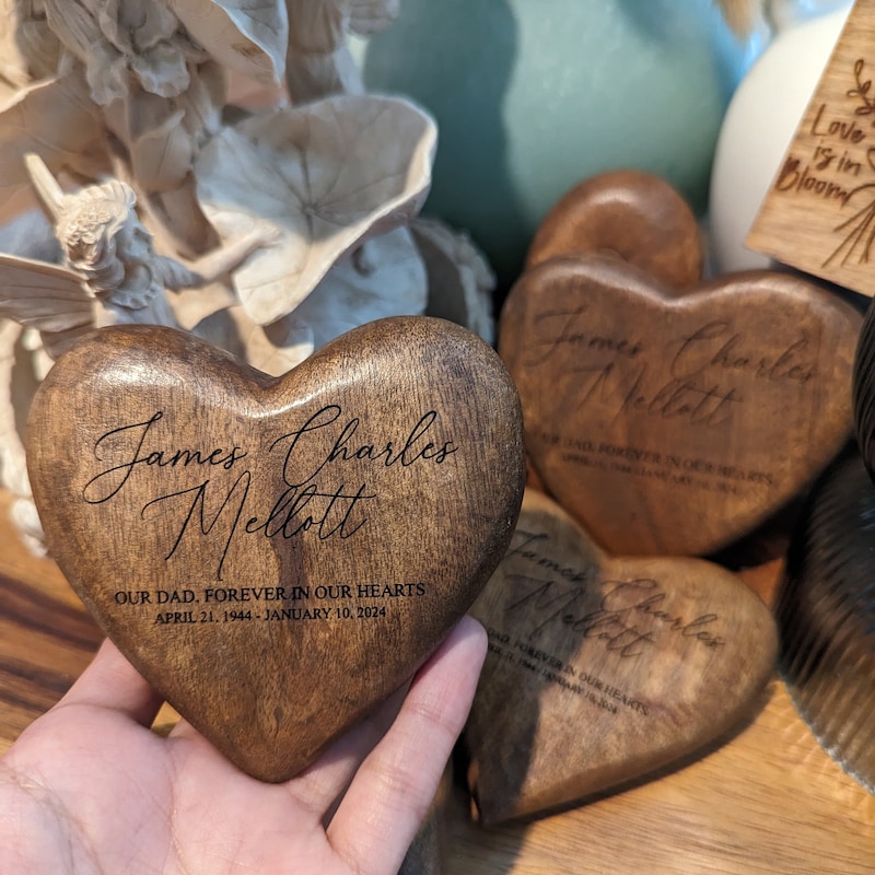 Memorial Heart - Etsy