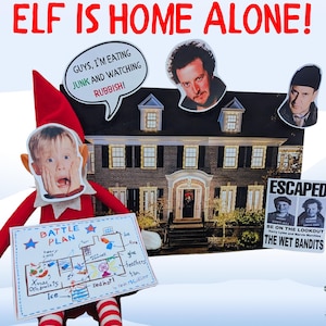 Home Alone Easy Elf Printable Instant Download, Home Alone Elf Props ...