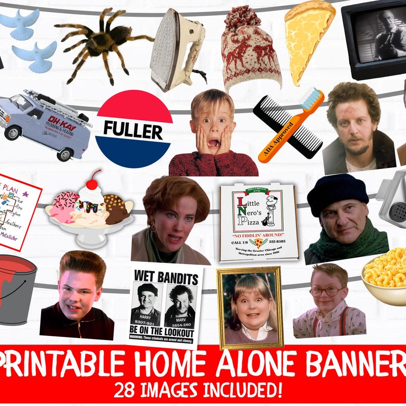 Home Alone Door Decoration - Etsy