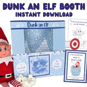 Printable Dunk an Elf - Printable Elf Props, Printable Elf Accessories ...