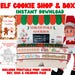 Elf Printable Cookie Shop - Printable Elf Props, Printable Elf ...
