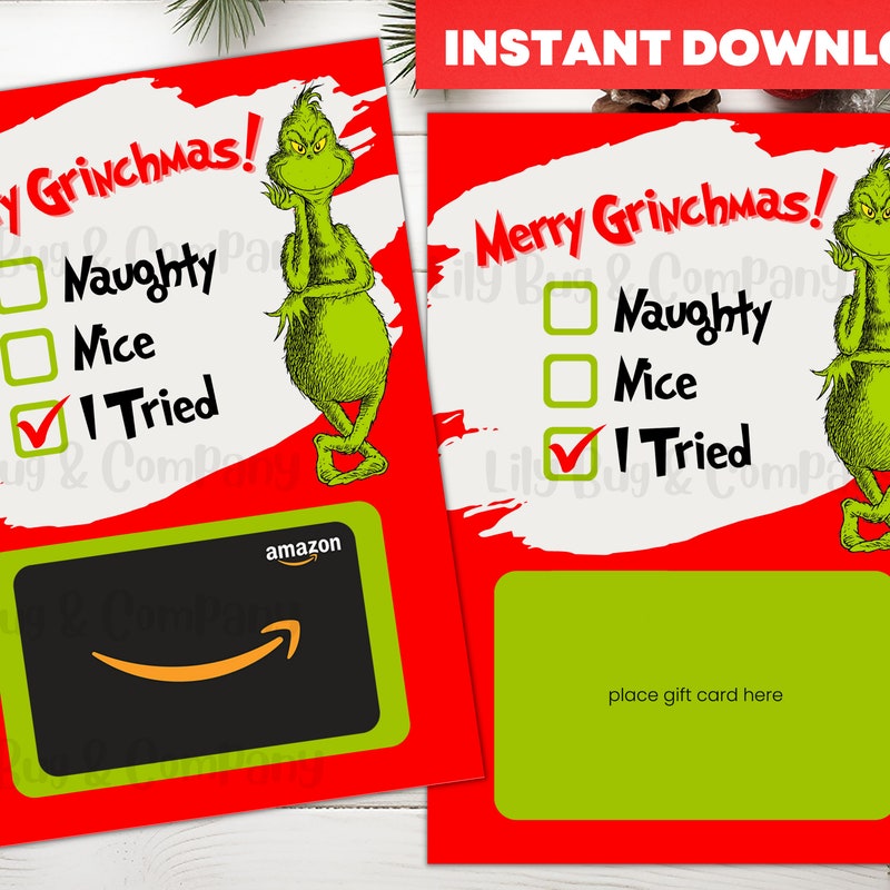 Grinch Money - Etsy