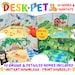 10 Printable Desk Pet Homes Habitats - Desk Pet Reward - Desk Pet ...