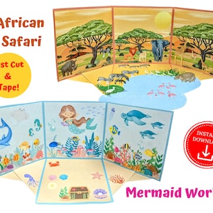 10 Printable Desk Pet Homes Habitats - Desk Pet Reward - Desk Pet ...