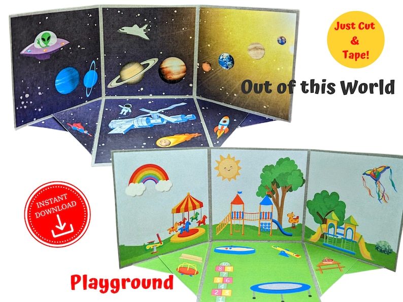 10 Printable Desk Pet Homes Habitats Desk Pet Reward Desk - Etsy