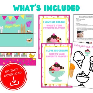 Elf Printable Ice-cream Stand - Printable Elf Props, Printable Elf ...