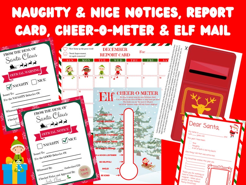 Printable Elf Kit Bundle Printable Elf on the Shelf Bundle - Etsy