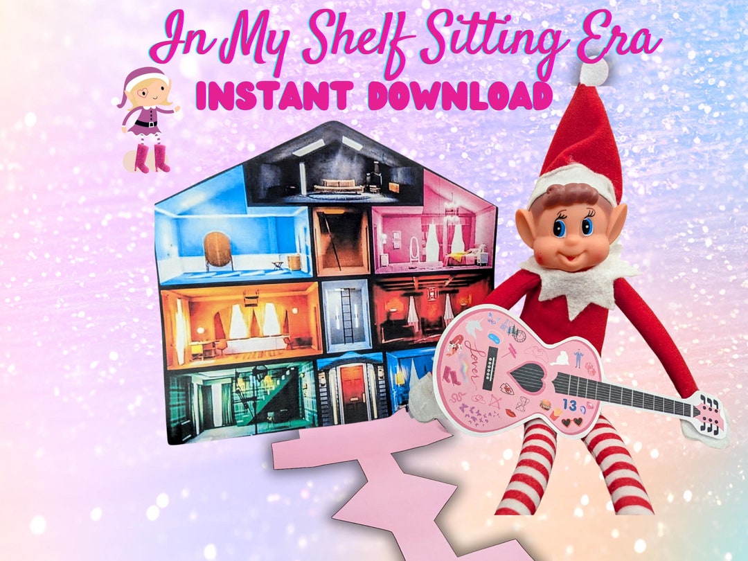 Printable Taylor Swift Elf Prop, Eras Tour Elf Kit, Printable Elf ...