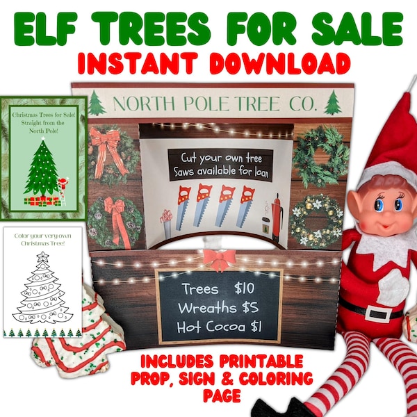 Elf Christmas Tree - Etsy