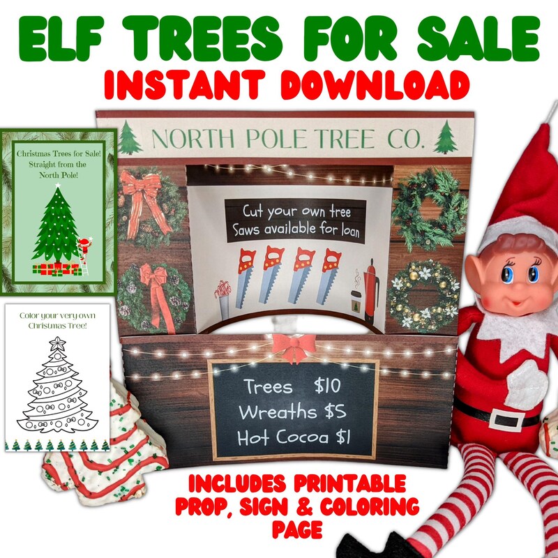 Elf Christmas Tree - Etsy