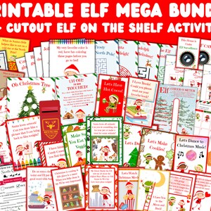 Printable Elf Kit Bundle Printable Elf on the Shelf Bundle - Etsy
