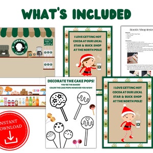 Elf Printable Starbucks Shop - Printable Elf Props, Printable Elf ...