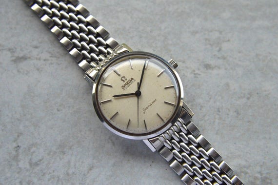 1960s Omega Seamaster Vintage Steel Men's Mechanical … - Gem