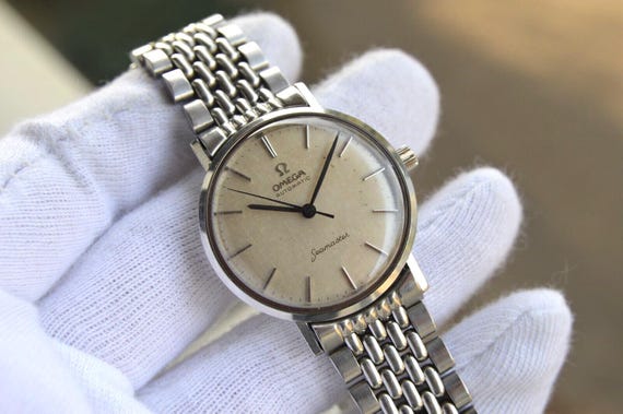 1960s Omega Seamaster Vintage Steel Men's Mechanical … - Gem