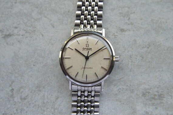 1960s Omega Seamaster Vintage Steel Men's Mechanical … - Gem
