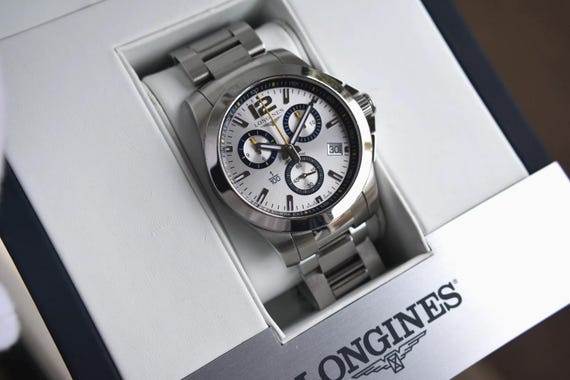 Longines Conquest Chronograph St Moritz Quartz Steel … - Gem