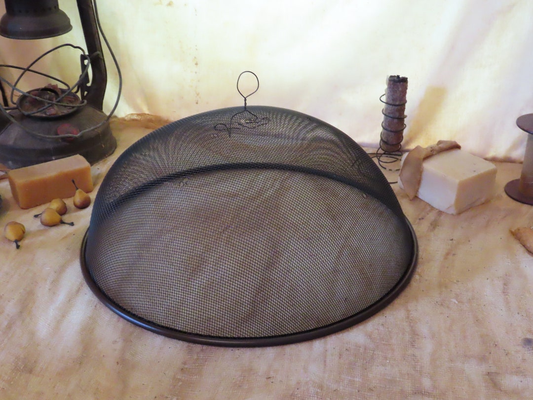 Early Old Primitive Replica Shoo Fly Screen Extra LARGE Food Screen ...
