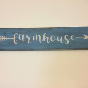 Handmade Primitive Wood Farmhouse Sign Rustic Country Home Decor - Etsy