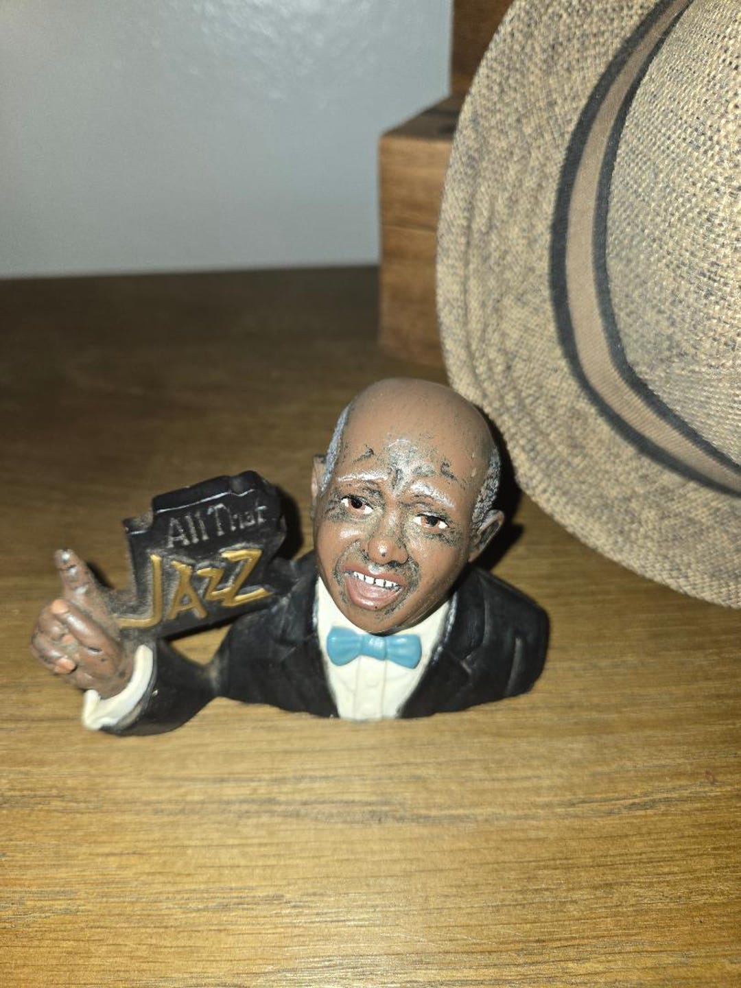 Vintage Enesco All That Jazz Figurine: 1990s Parastone Jazz Club Bust ...