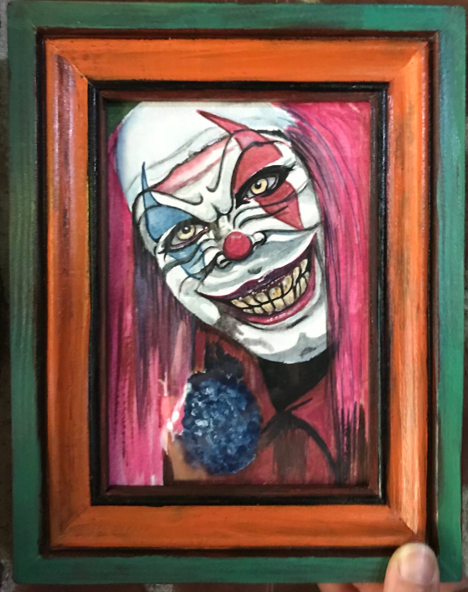 Evil Clown Paintings