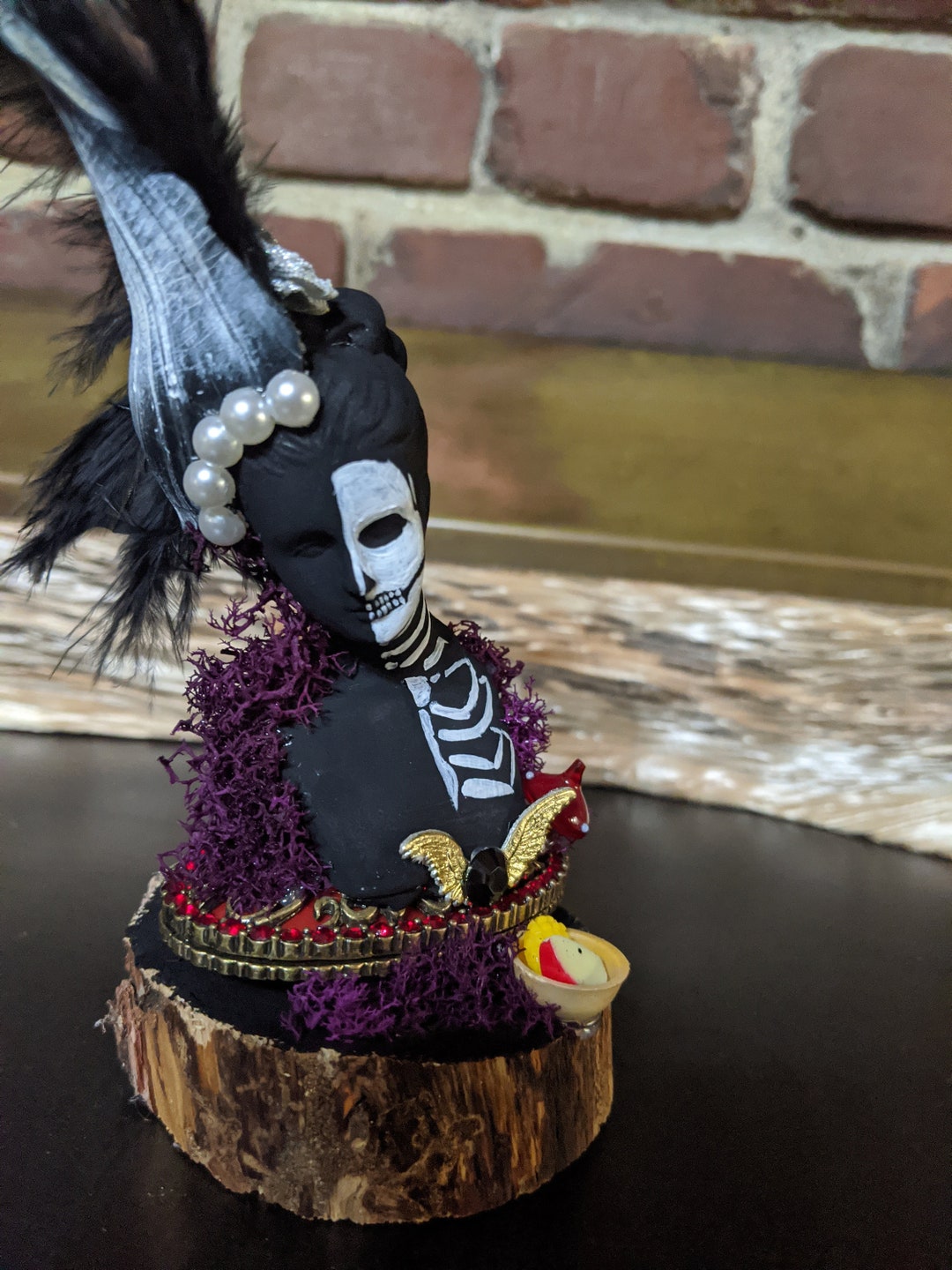 Voodoo Doll Skull Face - Etsy