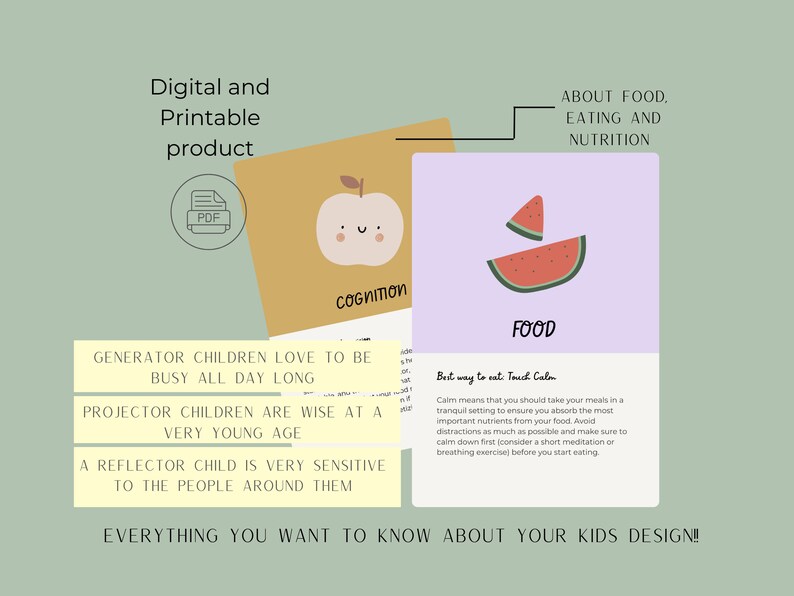 Human Design Reading for Kids-blueprint Unique Baby Gift-maternity Gift ...