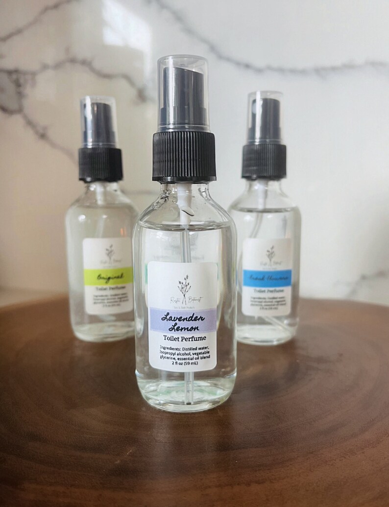 Botanical Toilet Perfume, Poo Spray, Toilet Spray, Toilet Deodorizer ...