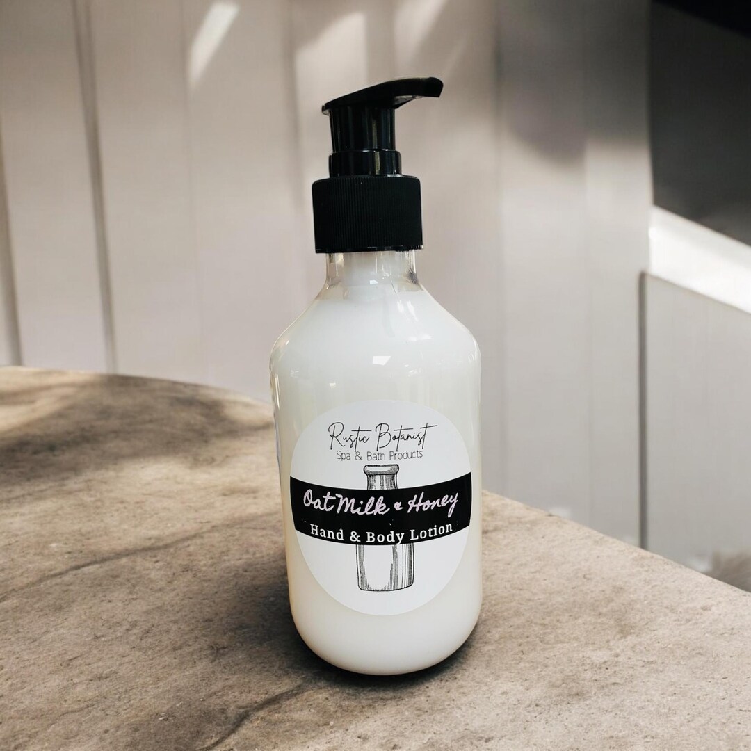 Oat Milk and Honey Hand and Body Lotion, Silky Smooth Skin Moisturizer ...