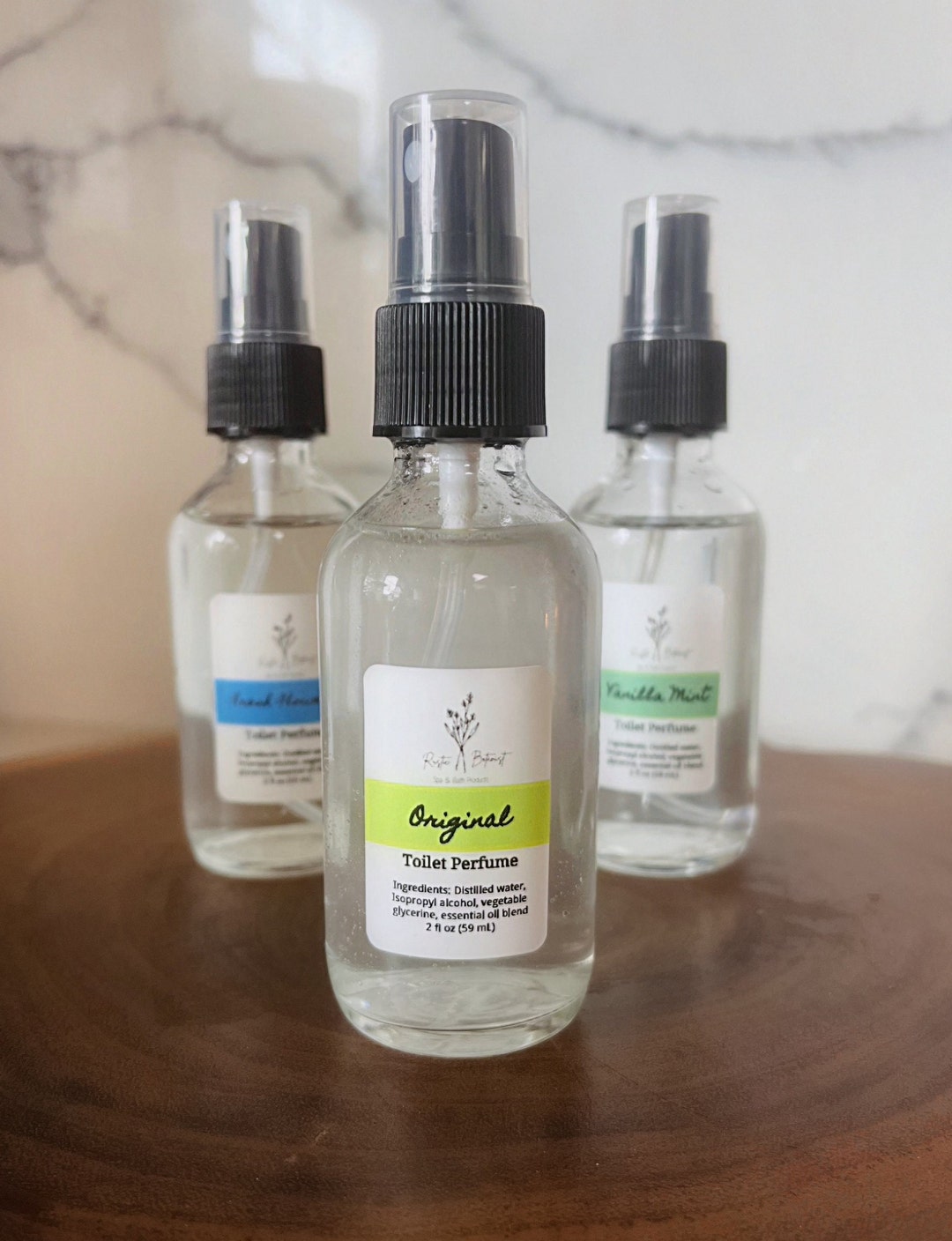 Botanical Toilet Perfume, Poo Spray, Toilet Spray, Toilet Deodorizer ...
