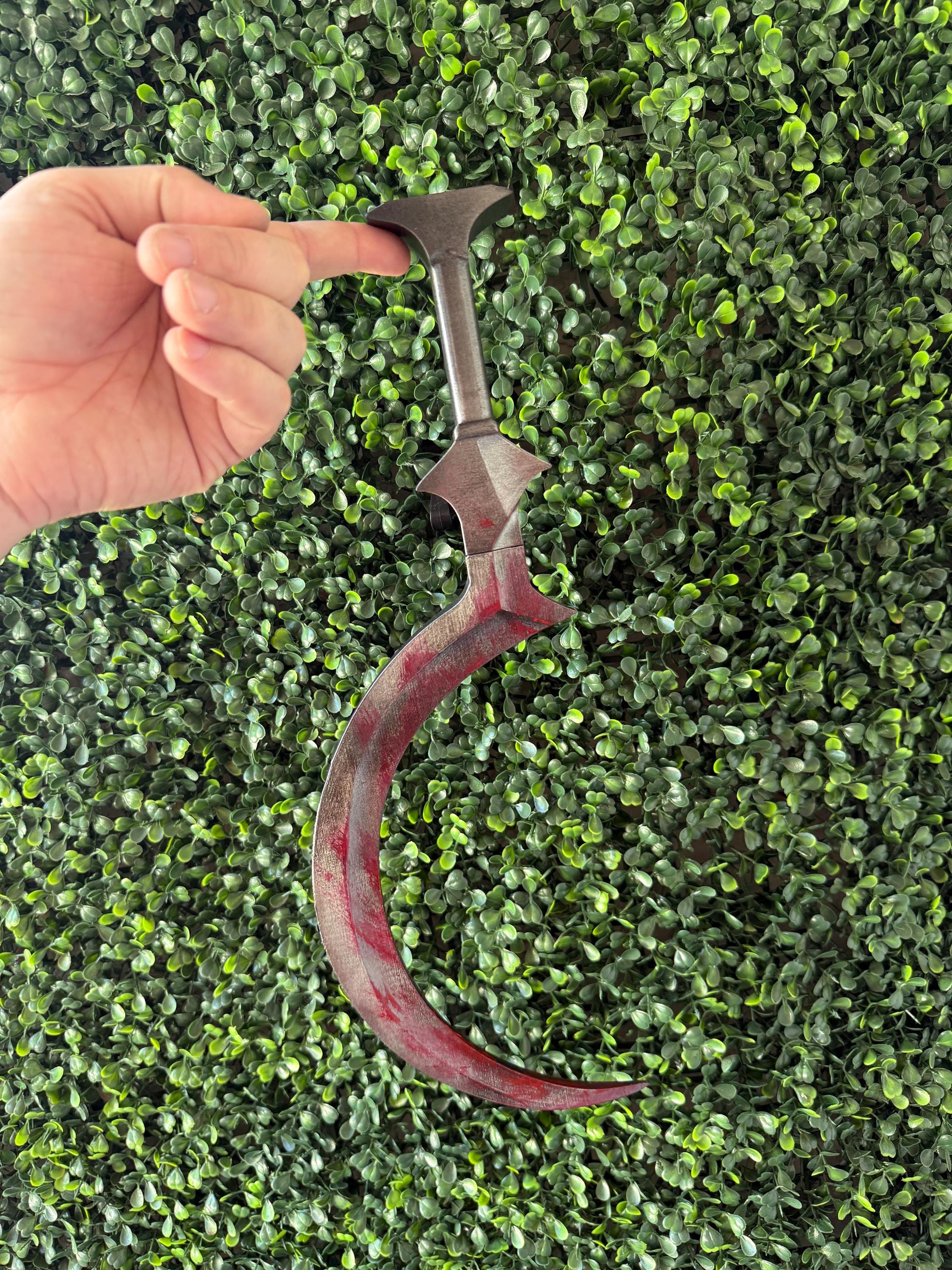 Daniella Revillage Cosplay Sickle Prop | 3d Printed | Costume ...