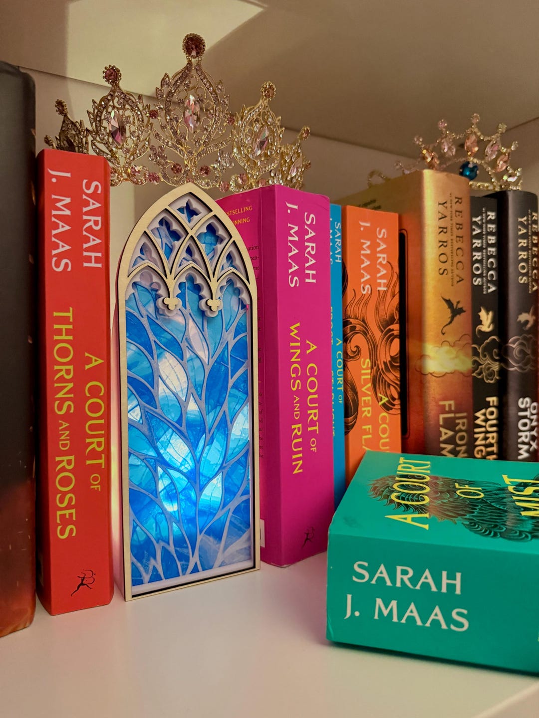Winter Castle Book Nook: Gothic Cathedral Window, 3D Printed & Laser ...