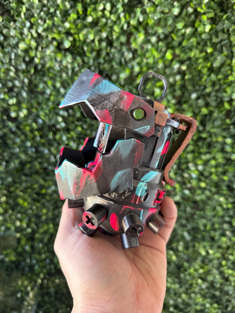 Chompers Jinx's Cosplay Prop 3d Printed Hand Painted - Etsy