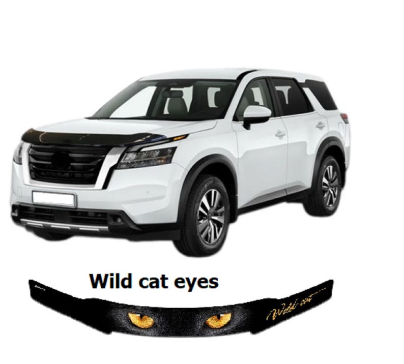 For Nissan Pathfinder 2020-2024, the Hood Deflector is Handmade With an ...