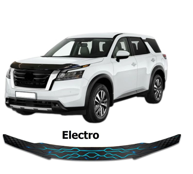For Nissan Pathfinder 2020-2024, the Hood Deflector is Handmade With an ...