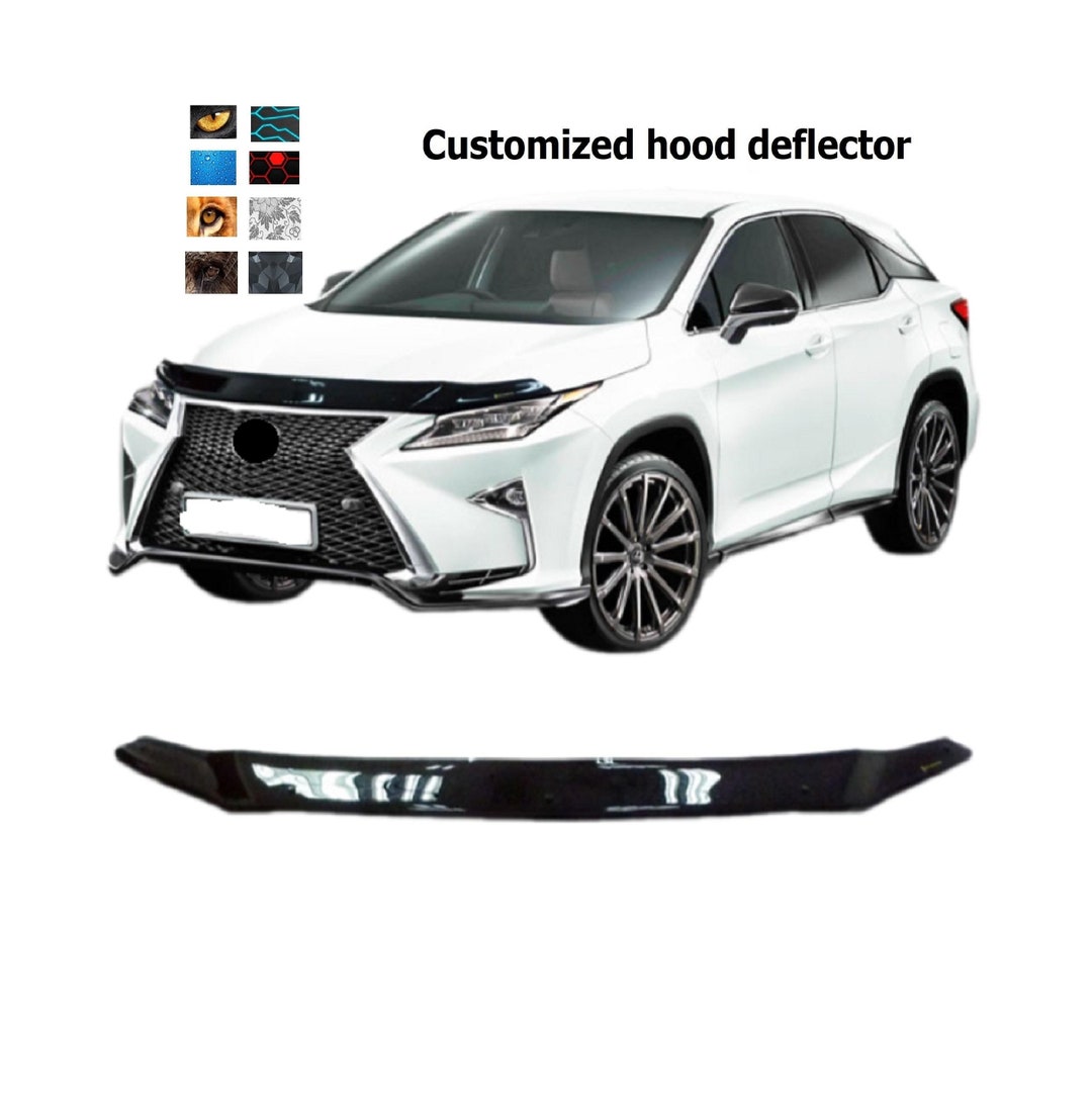 For Lexus RX 2015-2023 Hood Deflector is Handmade With an Individual ...