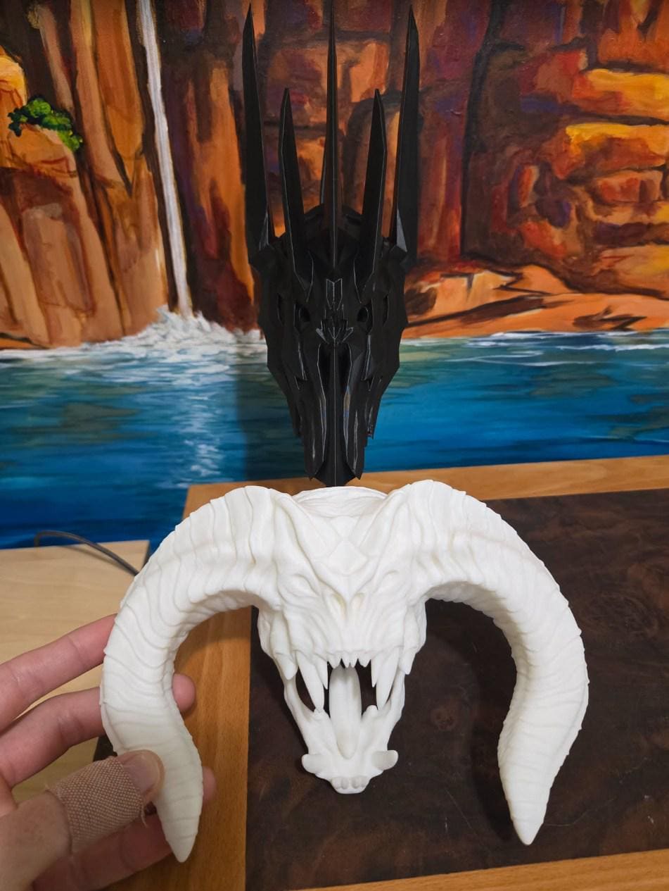 Balrog Skull - Lord of the Rings - Etsy