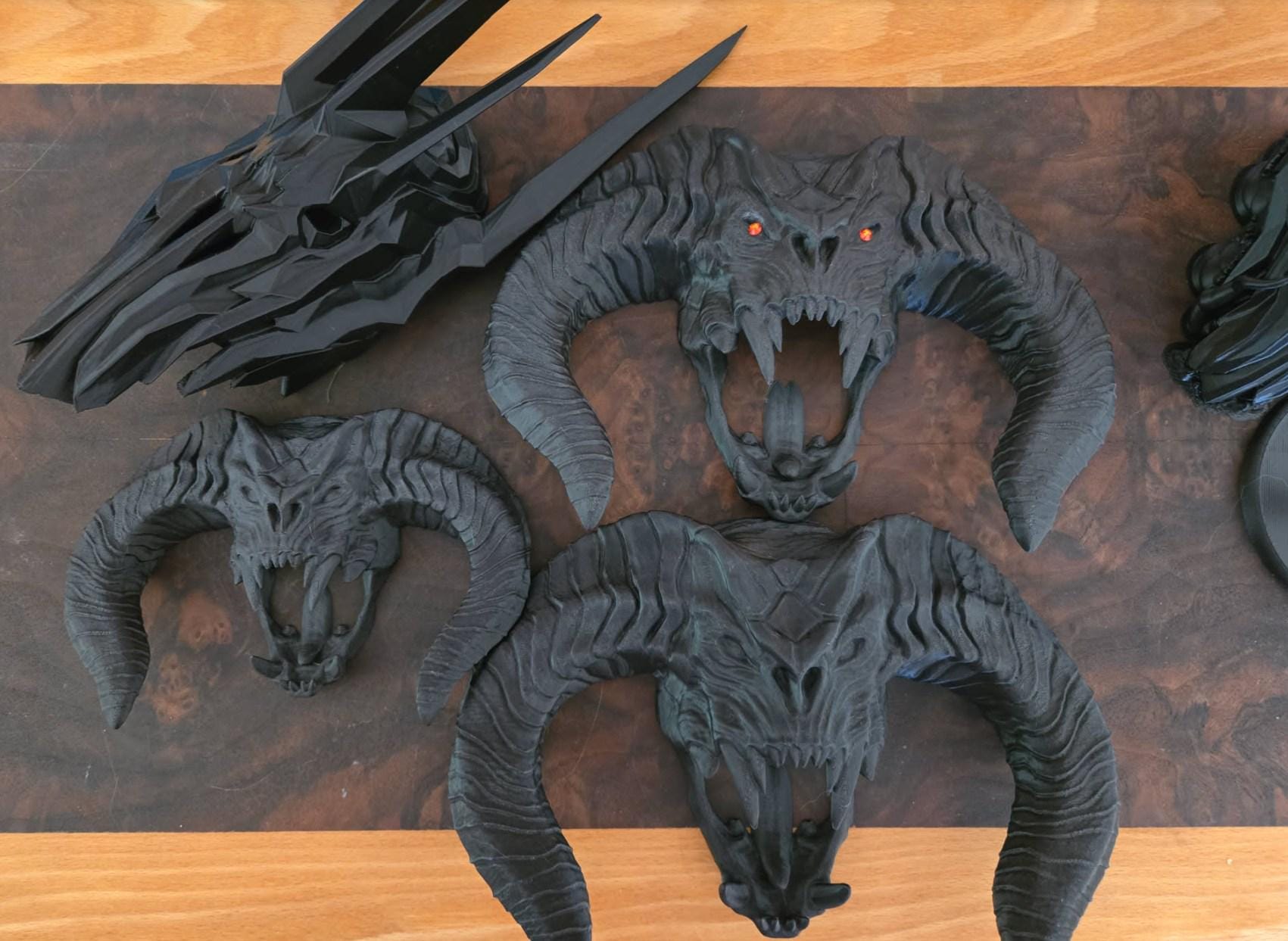 Balrog Skull - Lord of the Rings - Etsy