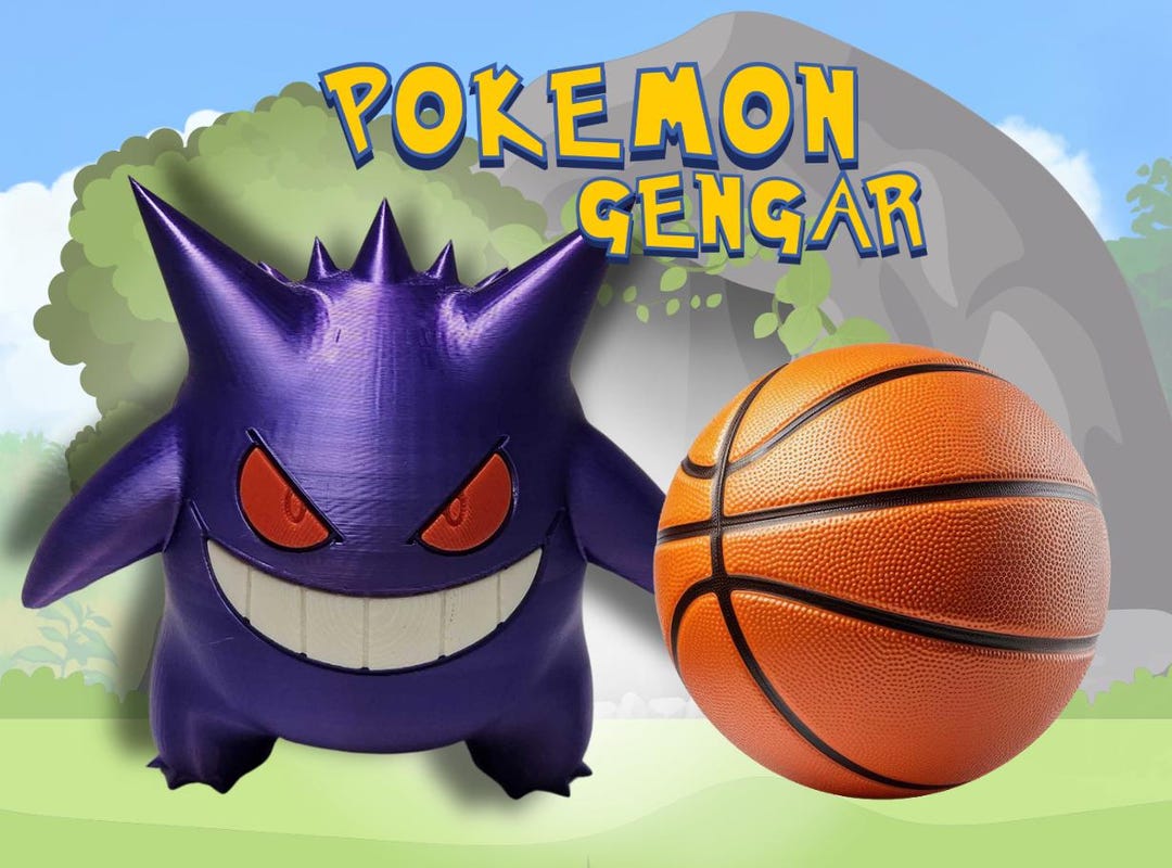 Huge Gengar! Larger Than a Basketball - Etsy