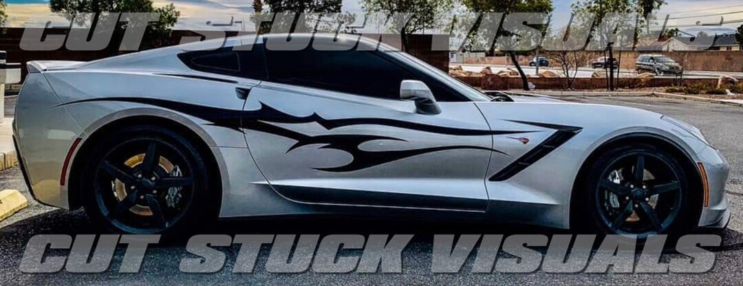 For CORVETTE C7 Decal Reflective or Non-reflective Cast Vinyl Kit C7R ...