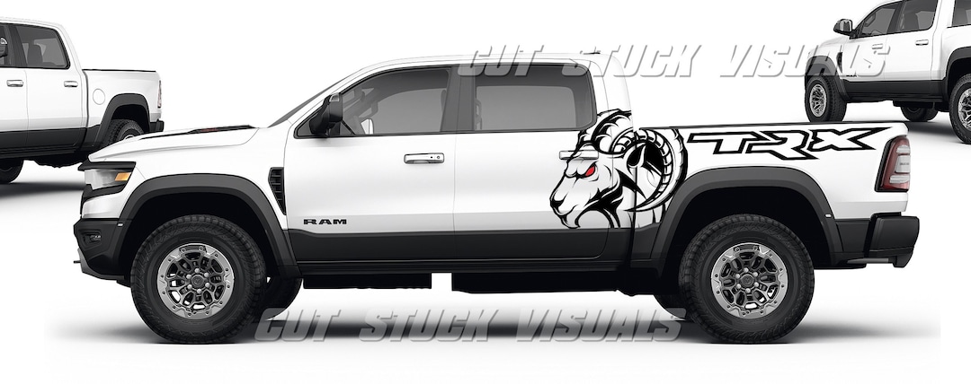 For RAM 1500 TRX Decal Cast Vinyl KIT Graphics Hellcat - Etsy