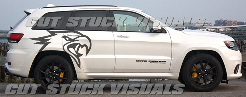 For TRACKHAWK Track Hawk Large Decal Cast Vinyl KIT HELLCAT Graphics ...