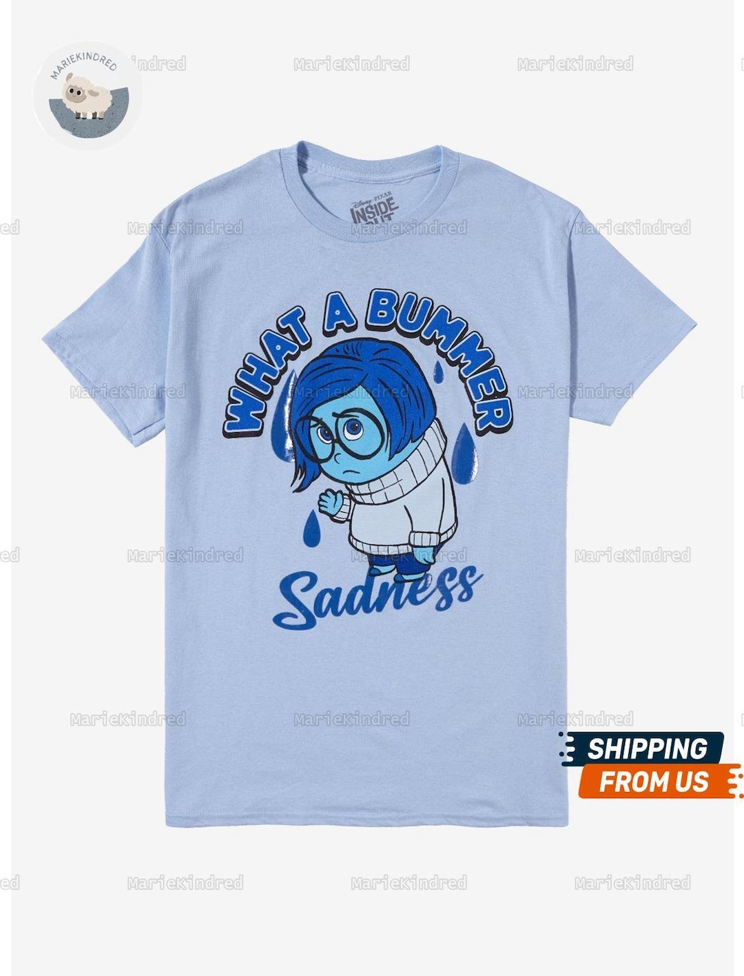 Inside Out Sadness Shirt, Disney Inside Out Unisex Shirt, Therapist ...
