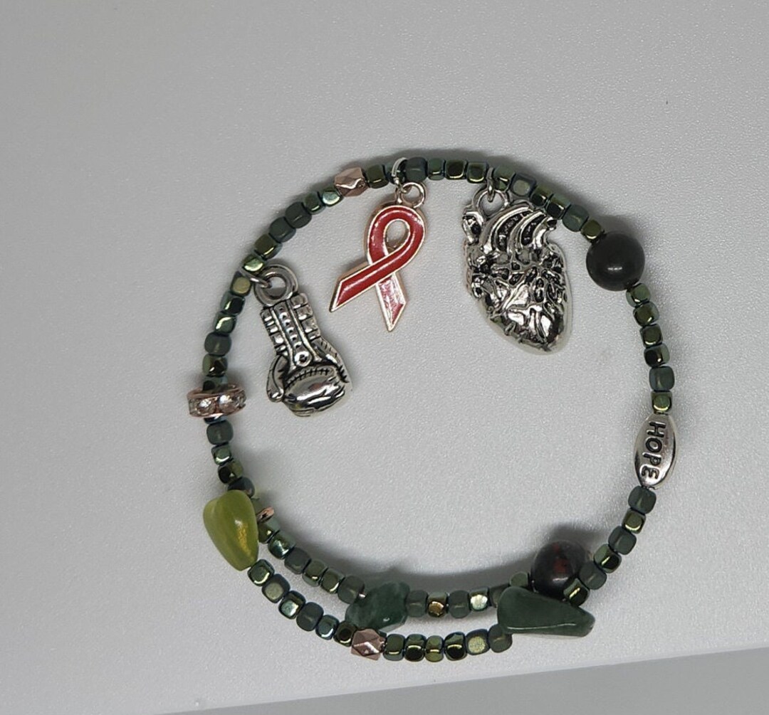 Chronic Illness and Disability Awareness Ribbon Jewelry - Etsy Canada