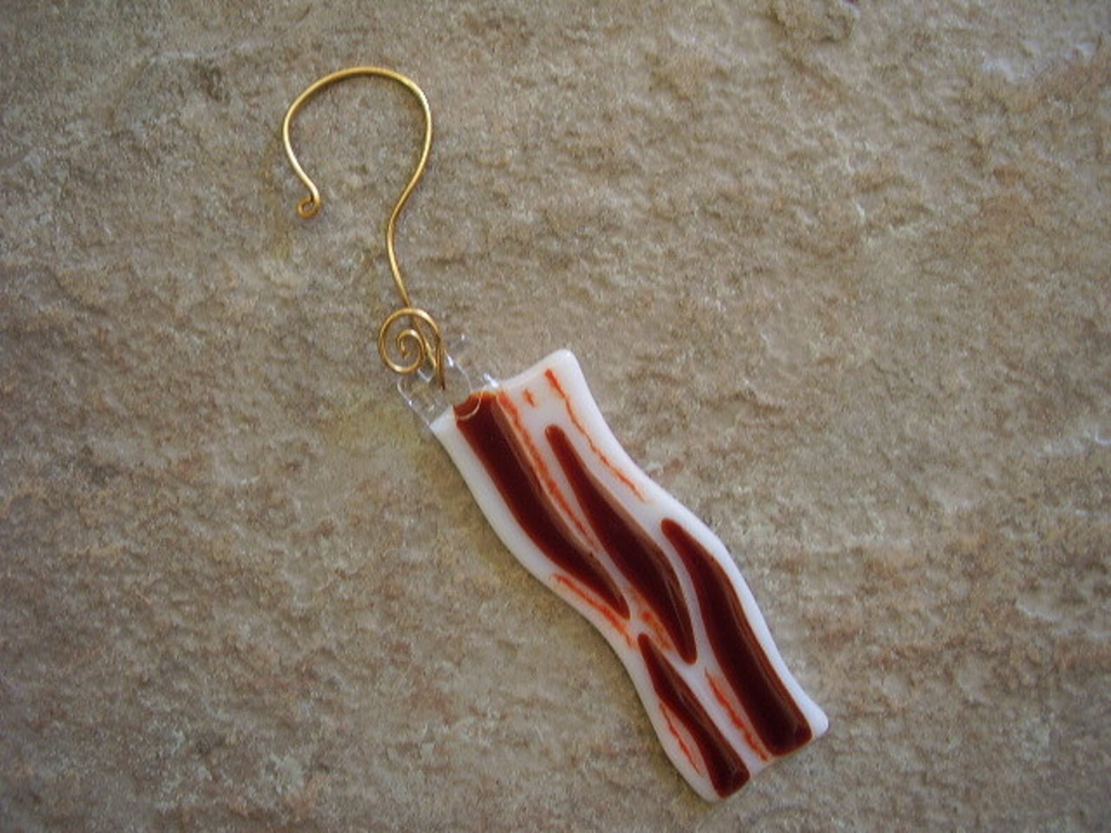 Fused Glass Bacon Mini Art, Man Cave Decor, Manly Gift, Man Cave ...