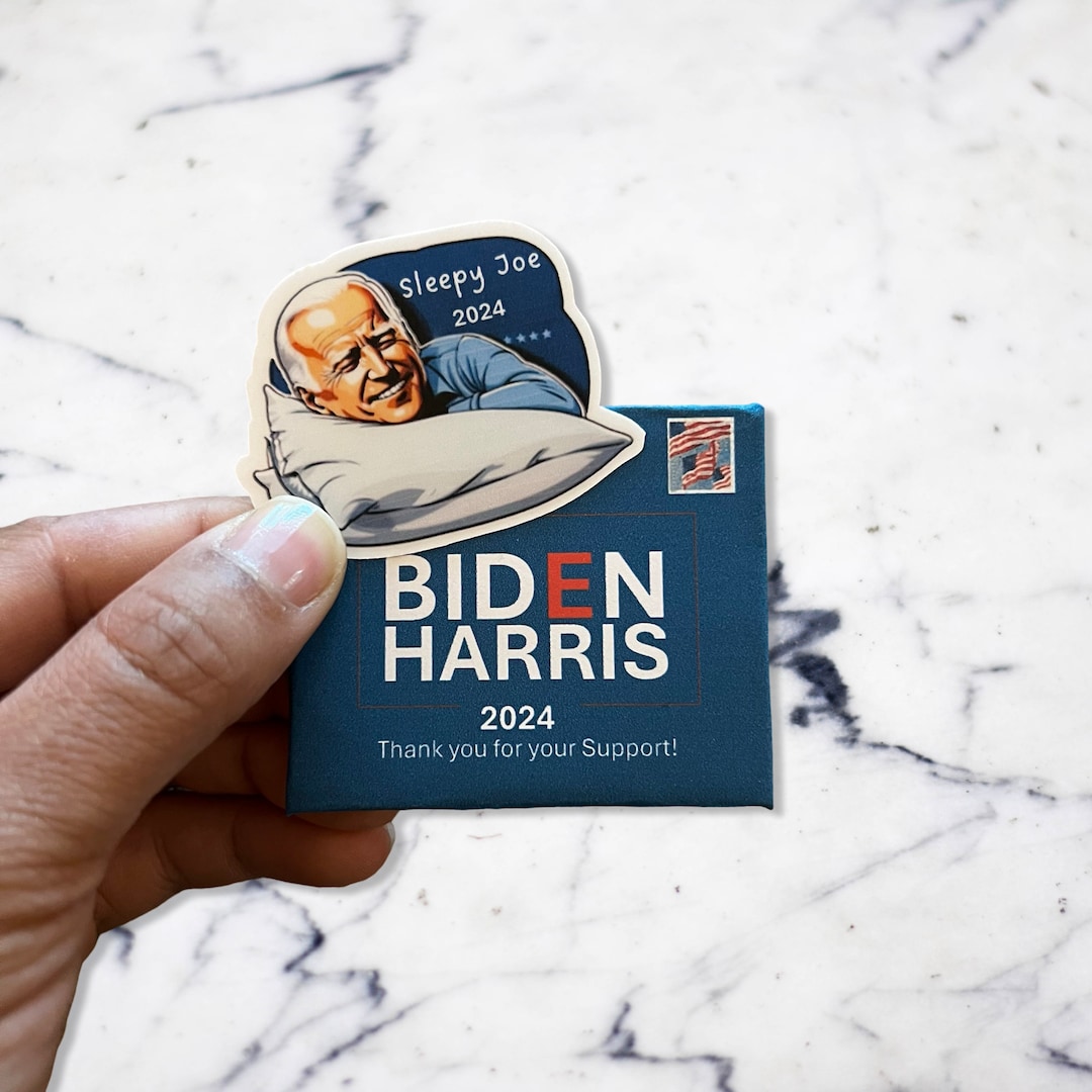 Biden Sticker Humor Mini Mail Envelope President Election Sticker Funny ...
