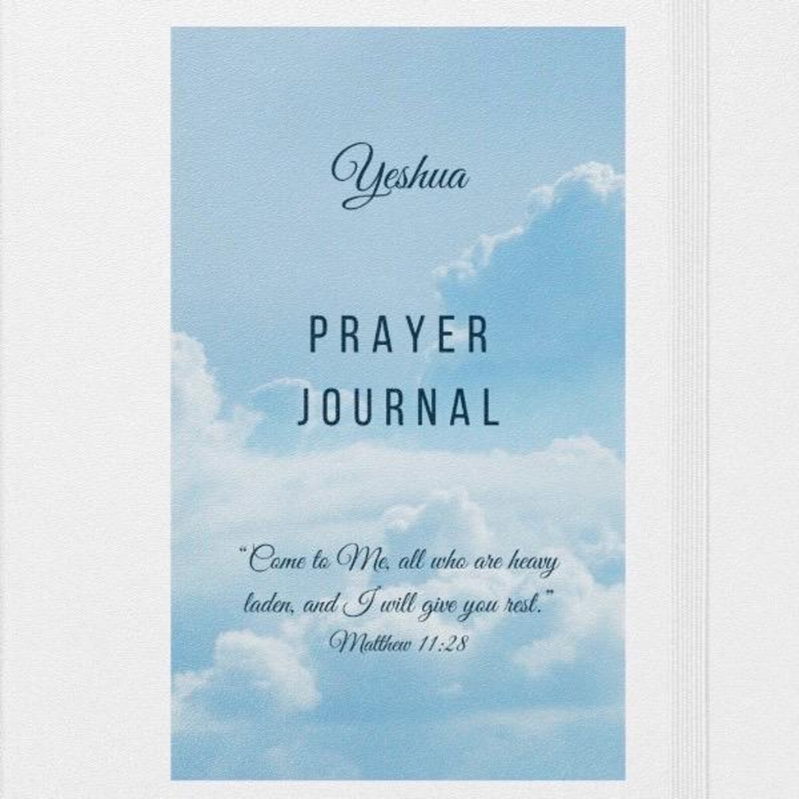 Yeshua Prayer Journal - Etsy